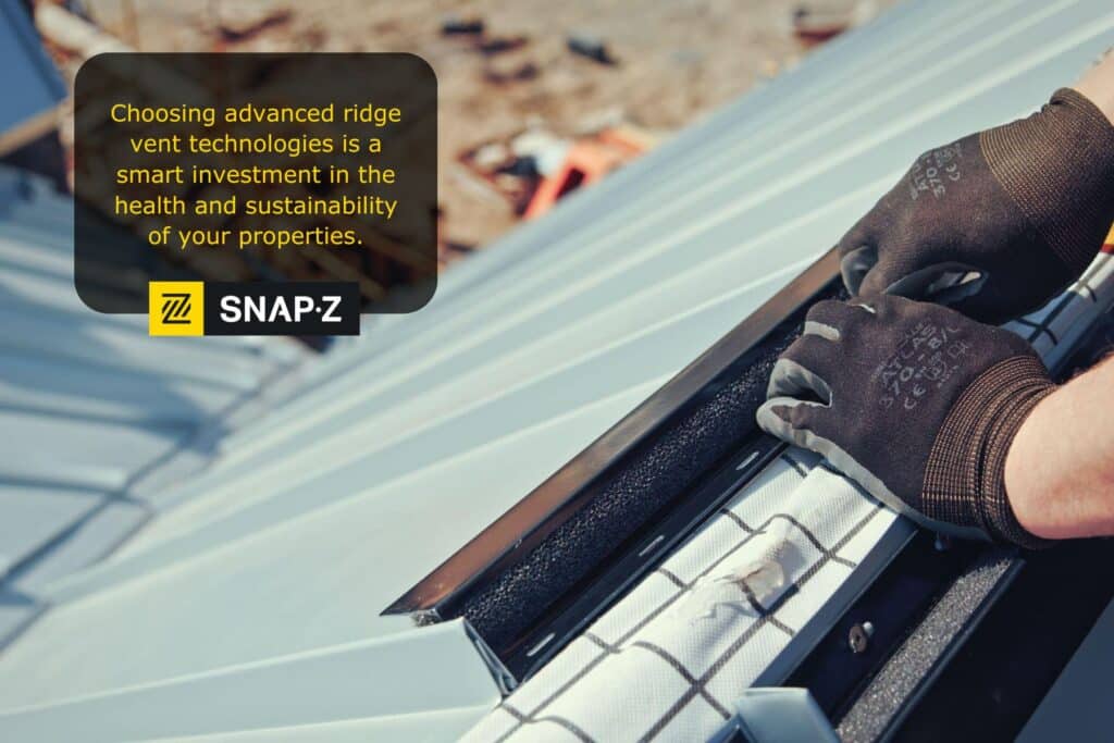 Future of Ridge Vent Tech for Metal Roofs | Snap-Z